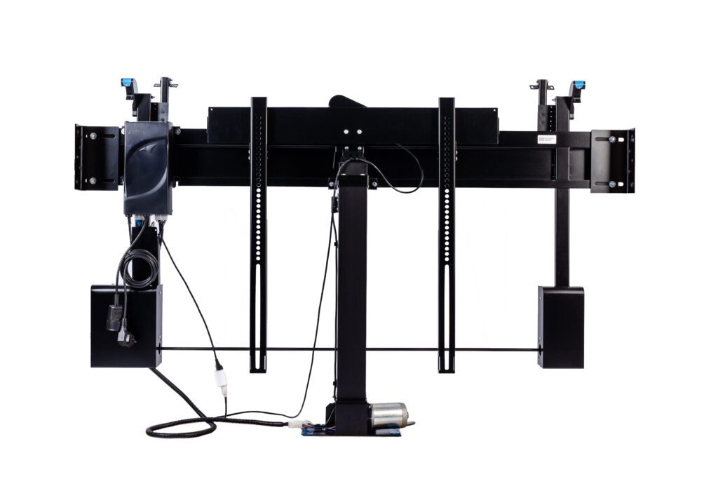 ELEVADOR DE TV motorizado con mecanismo de giro - RotoLift con AUTOLID