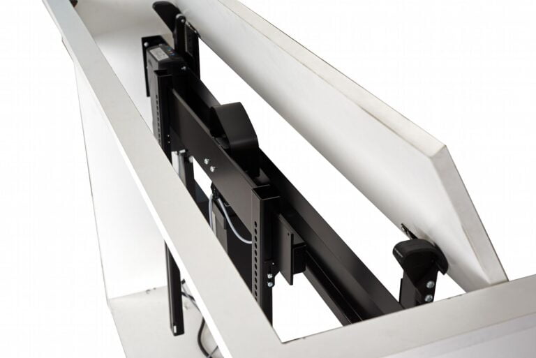 Motorized TV LIFT with swivel - RotoLift with AUTOLID - Sabaj