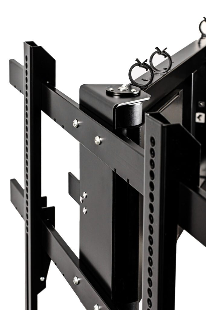 Motorized TV wall Mount - OTW-L. Rotation 130° TV size up to 75″